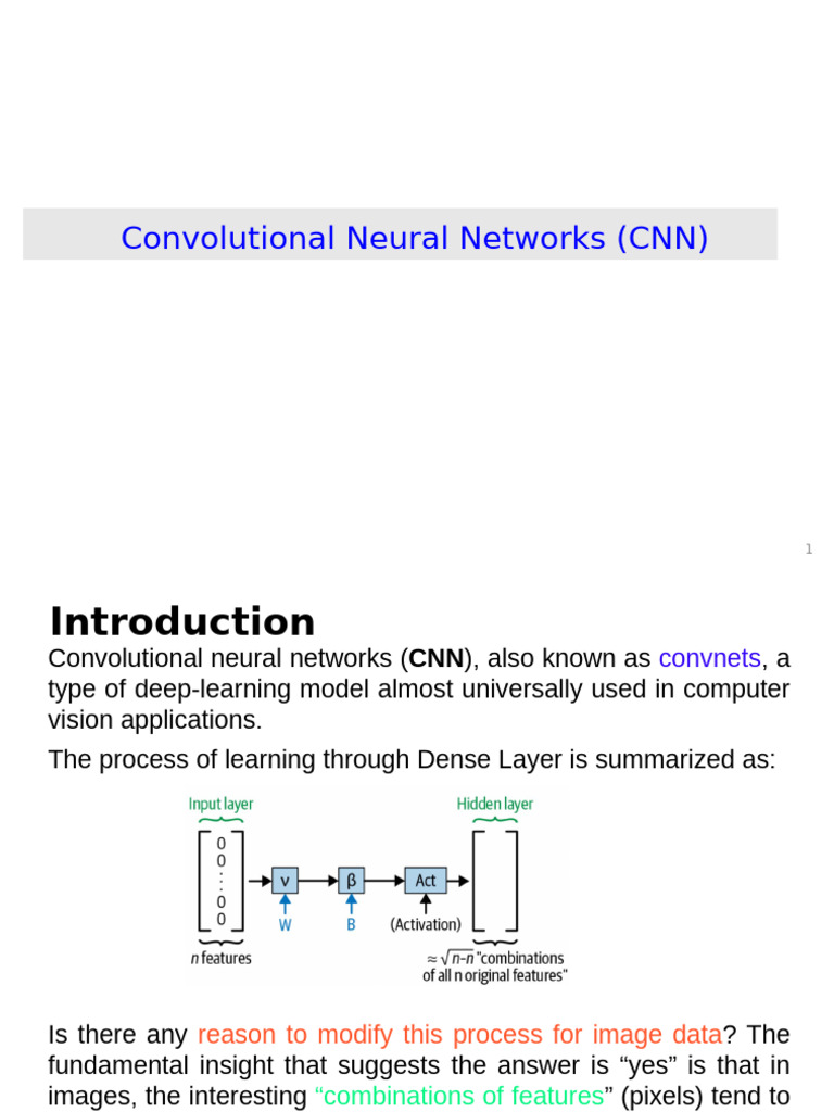 008 Convolutional Neural Networks | PDF | Applied Mathematics | Algorithms