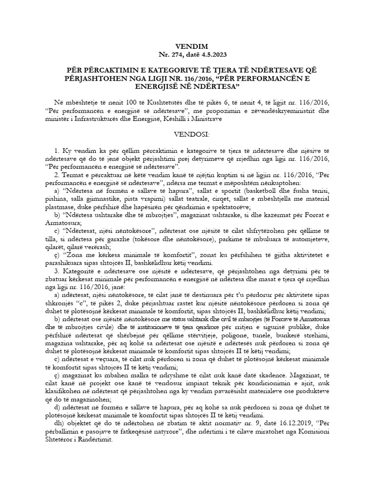 Vendim 2023 05 04 274 | PDF