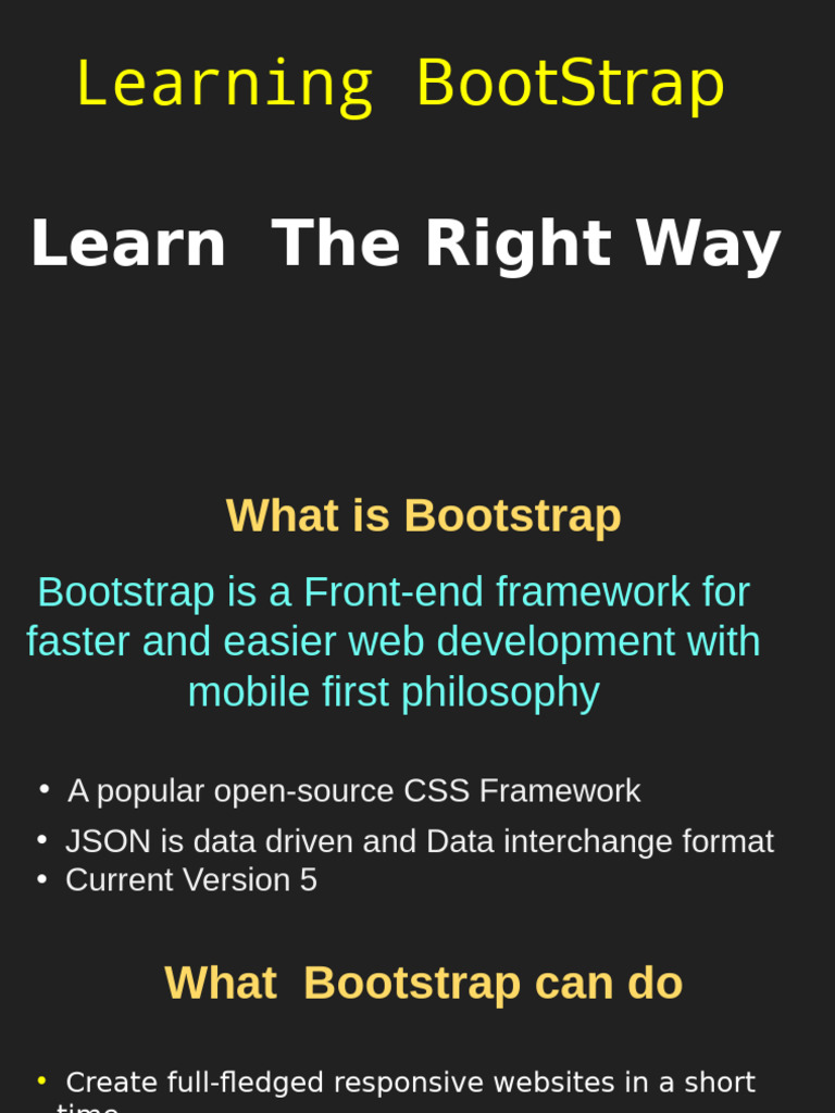 BootStrapTR | PDF | Bootstrap (Front End Framework) | Websites