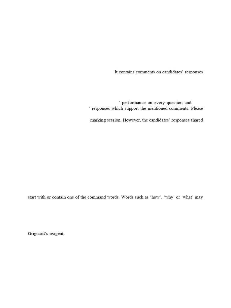E Marking Notes Chemistry XII 2018 | PDF | Alkene | Chemical Reactions