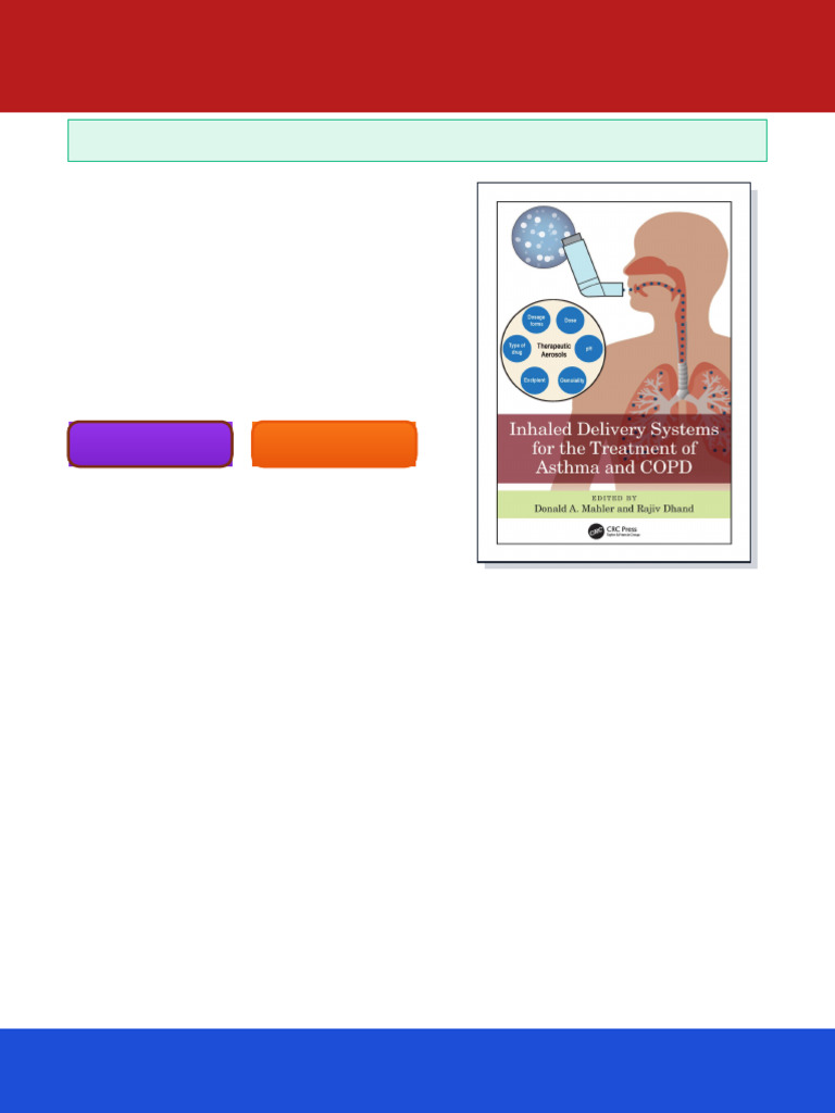 Inhaled Delivery Systems for the Treatment of Asthma and COPD Donald A ...