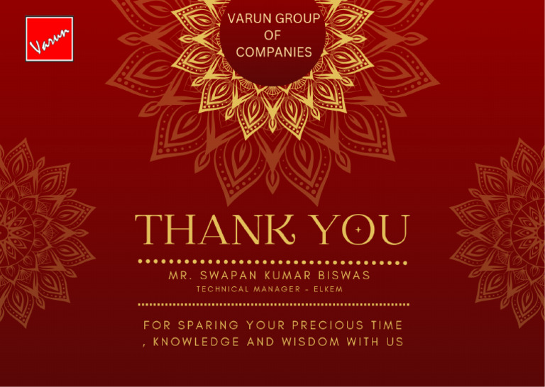Blue and Gold Traditional Indian Wedding Thank You Card | PDF