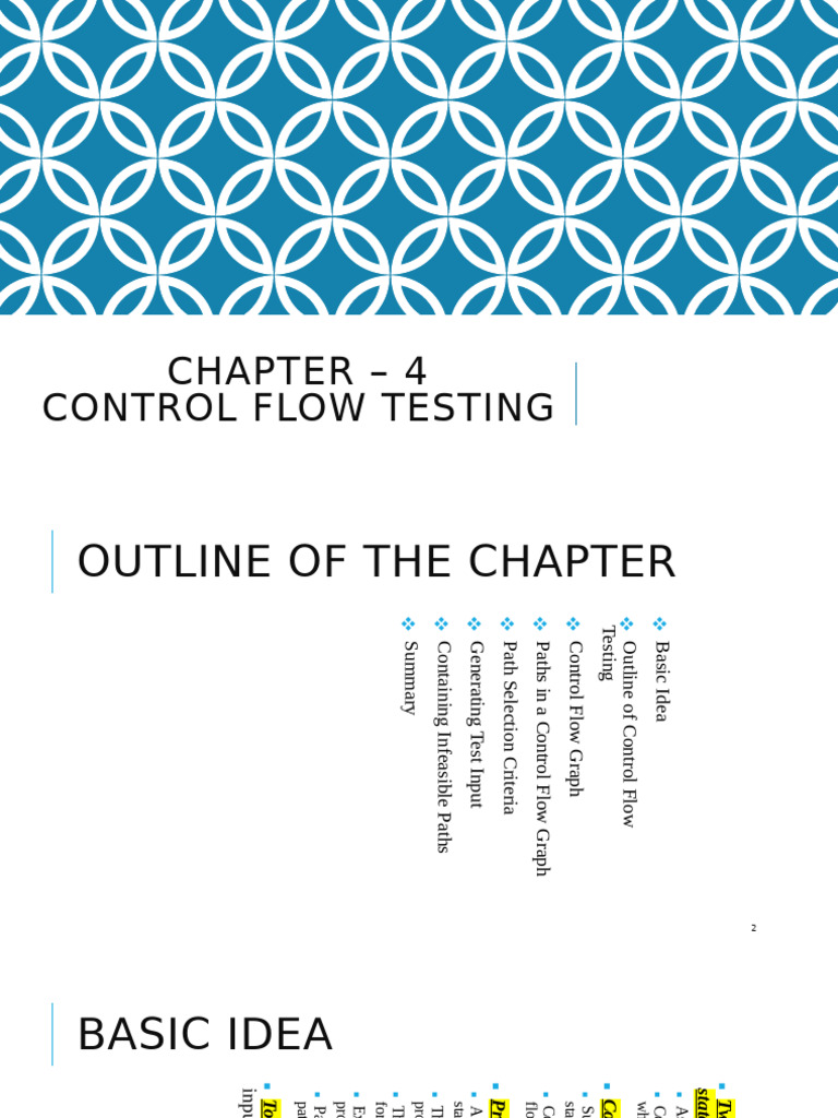 Chapter 4 - Control Flow Testing | PDF | Computer Programming ...