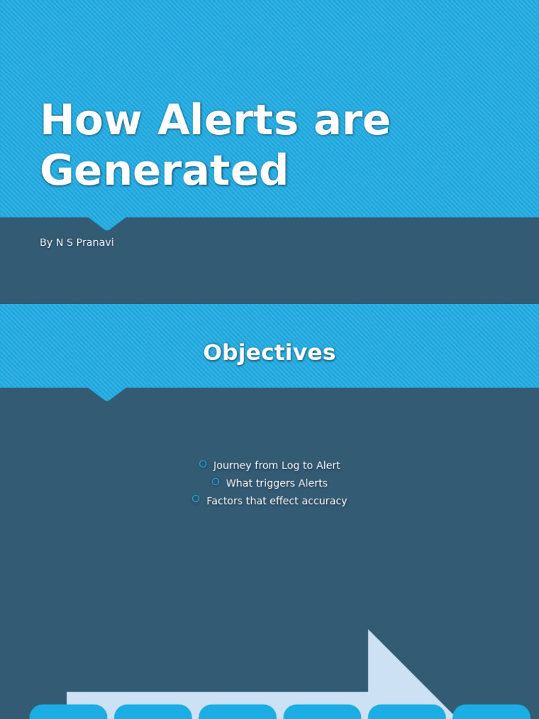 Module 6.1 How Alerts Are Generated | PDF | Command Line Interface ...