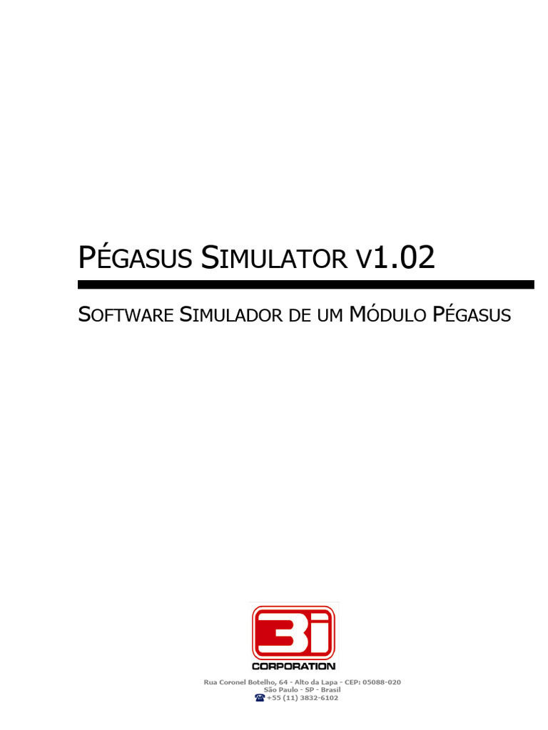 Pégasus Simulator: Instalação e Uso | PDF | Programas | Servidor ...