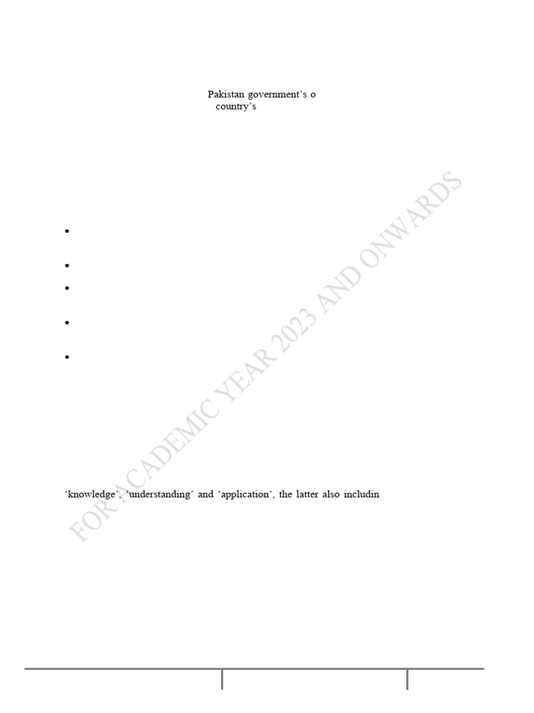 AKU-EB Computer Science HSSC Syllabus 2023 | PDF | Curriculum | Teachers