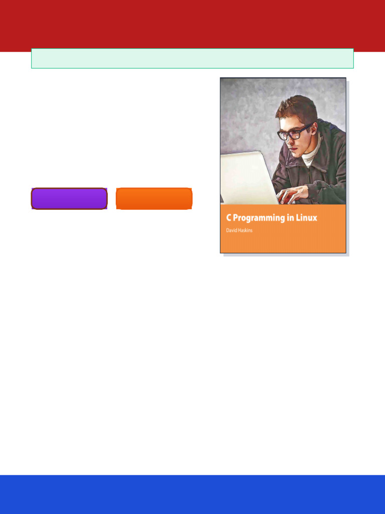 C Programming in Linux 2nd edition David Haskins full digital ebook ...