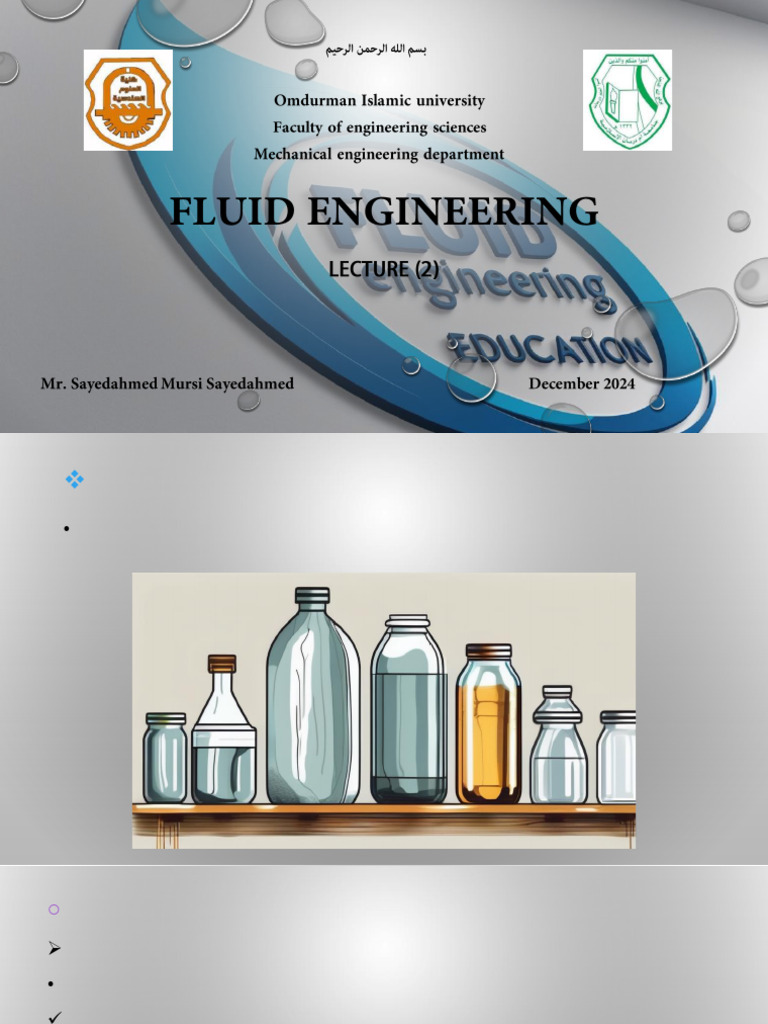 Fluid Engineering - Lecture | PDF | Fluid Mechanics | Fluid