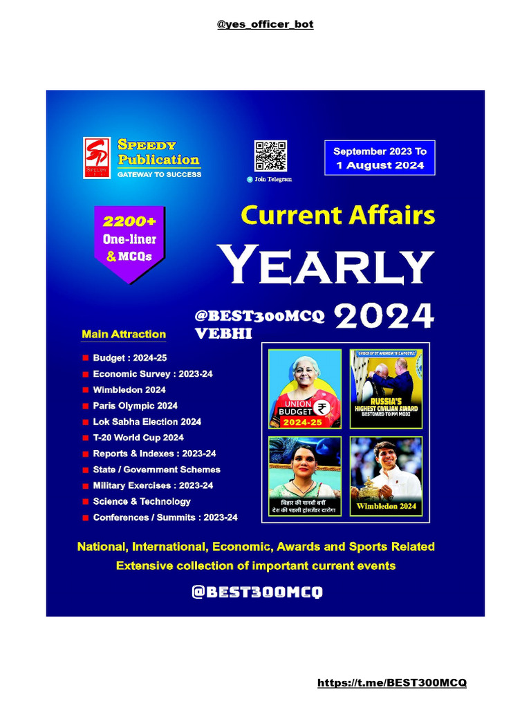 Speedy August eBook English 2024 VEBHI | PDF | Government Of India