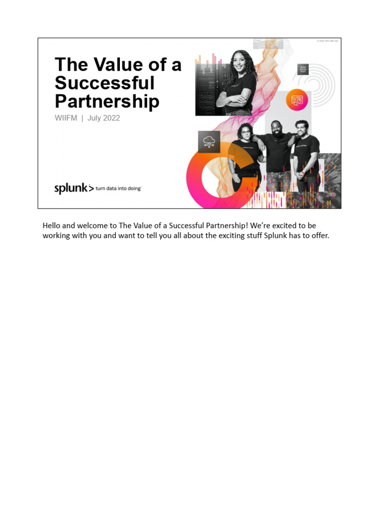 The Value of A Successful Partnership | PDF | Cloud Computing | Computing