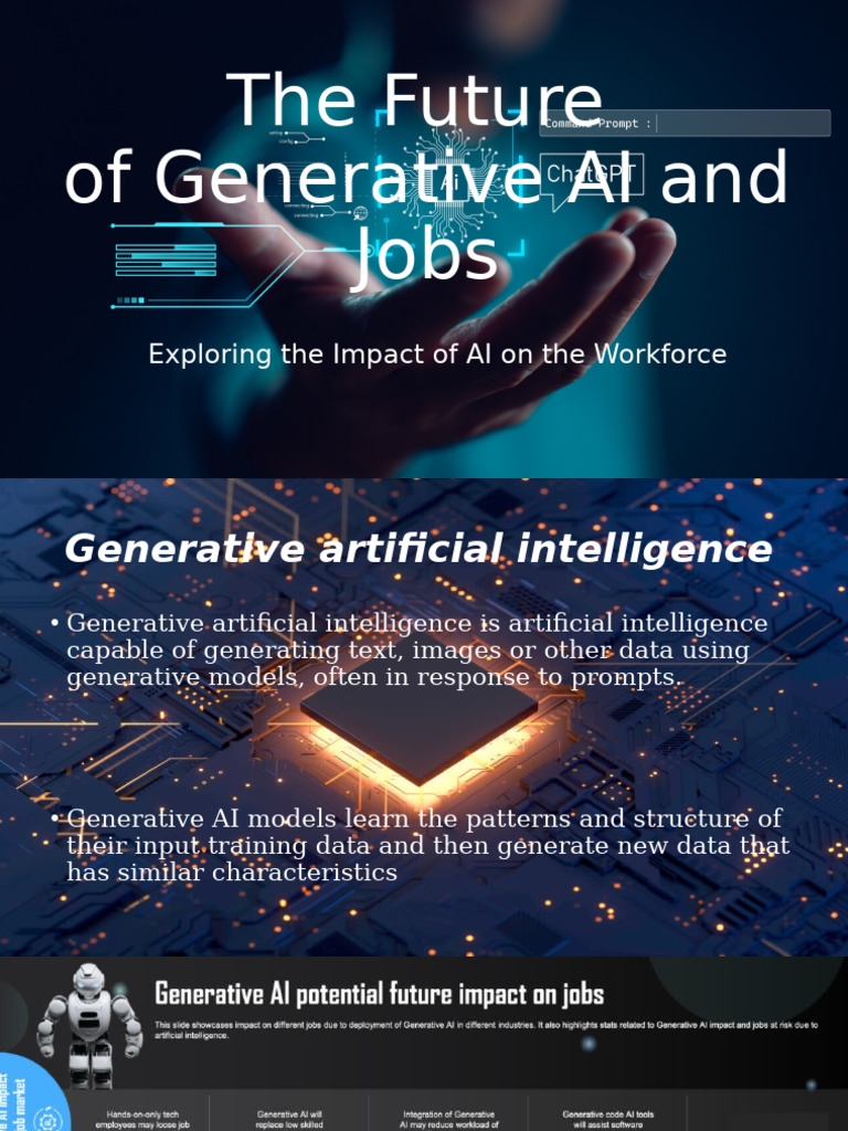 The Future of Generative AI and Jobs Updated | PDF