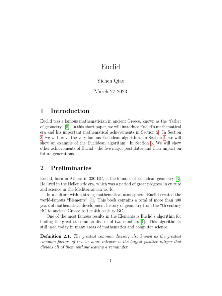 Euclid | PDF | Euclid | Mathematics