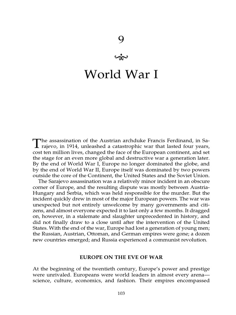 world war 1 | PDF | Austria Hungary | Slavs