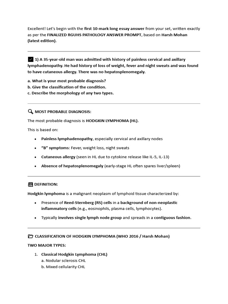 14 Diseases of Lymphoid Cells of Blood and Lymphoreticular Organs | PDF ...