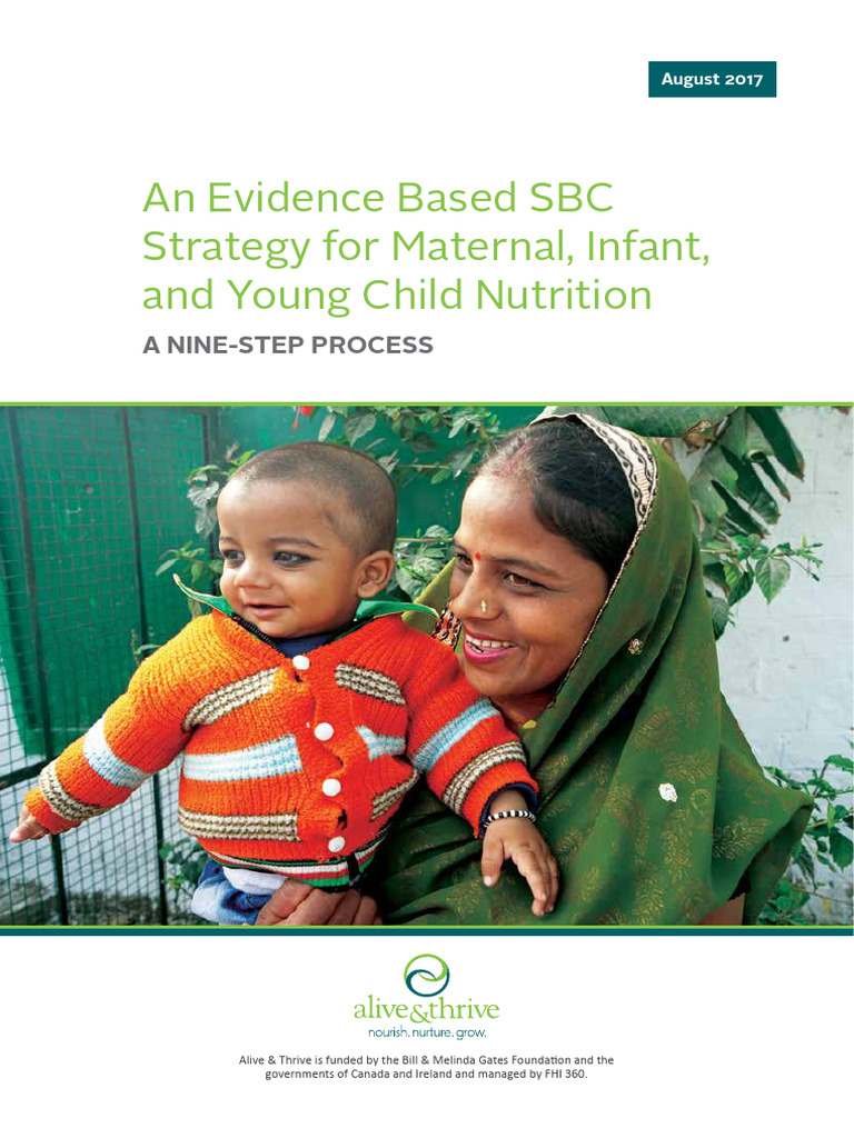 Nine-Step MIYCN SBC Strategy Guide | PDF | Malnutrition