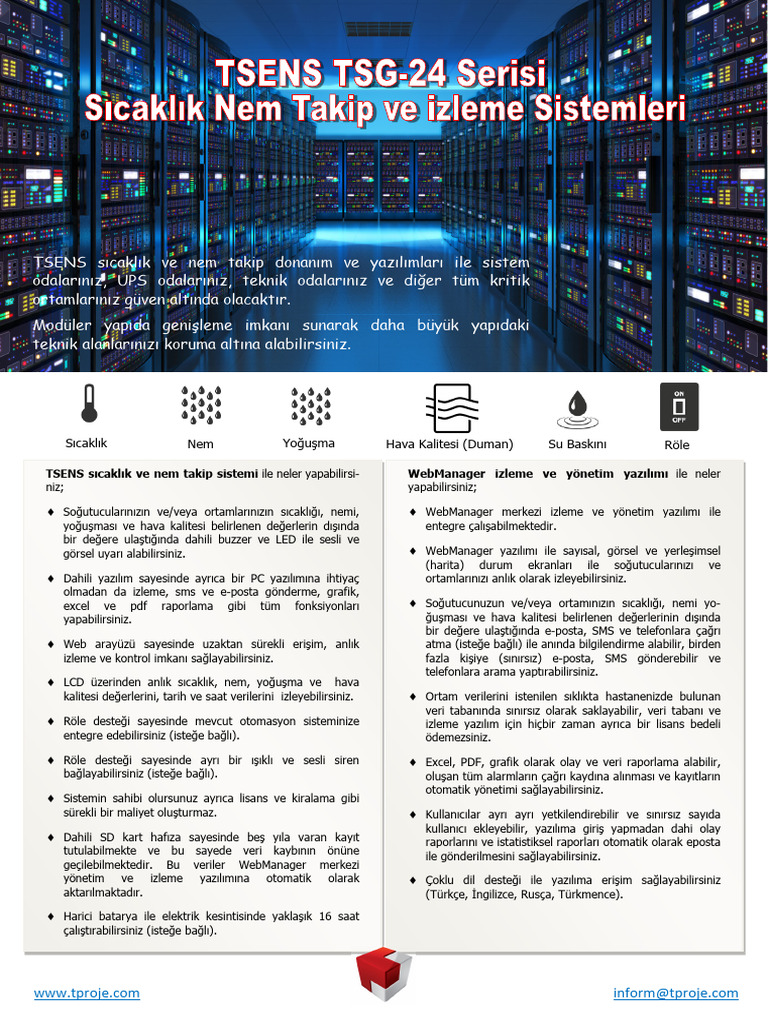 Tsens Tsg-24sne Serisi | PDF