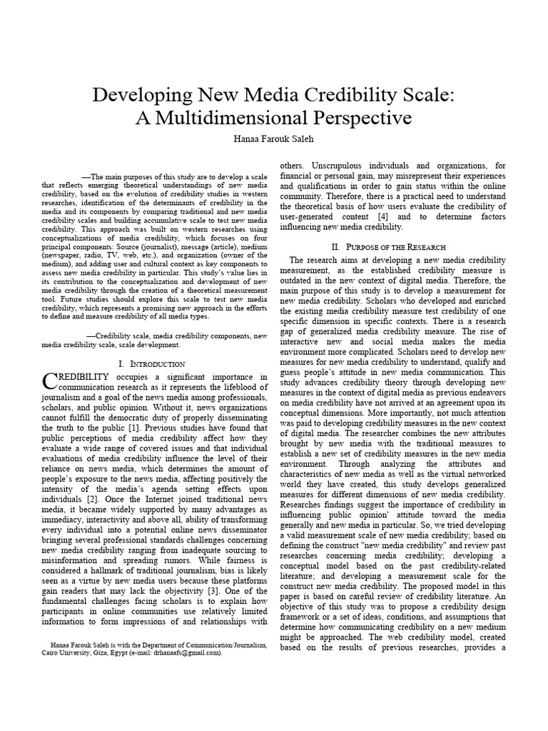 developing-new-media-credibility-scale-a-multidimensional-perspective ...
