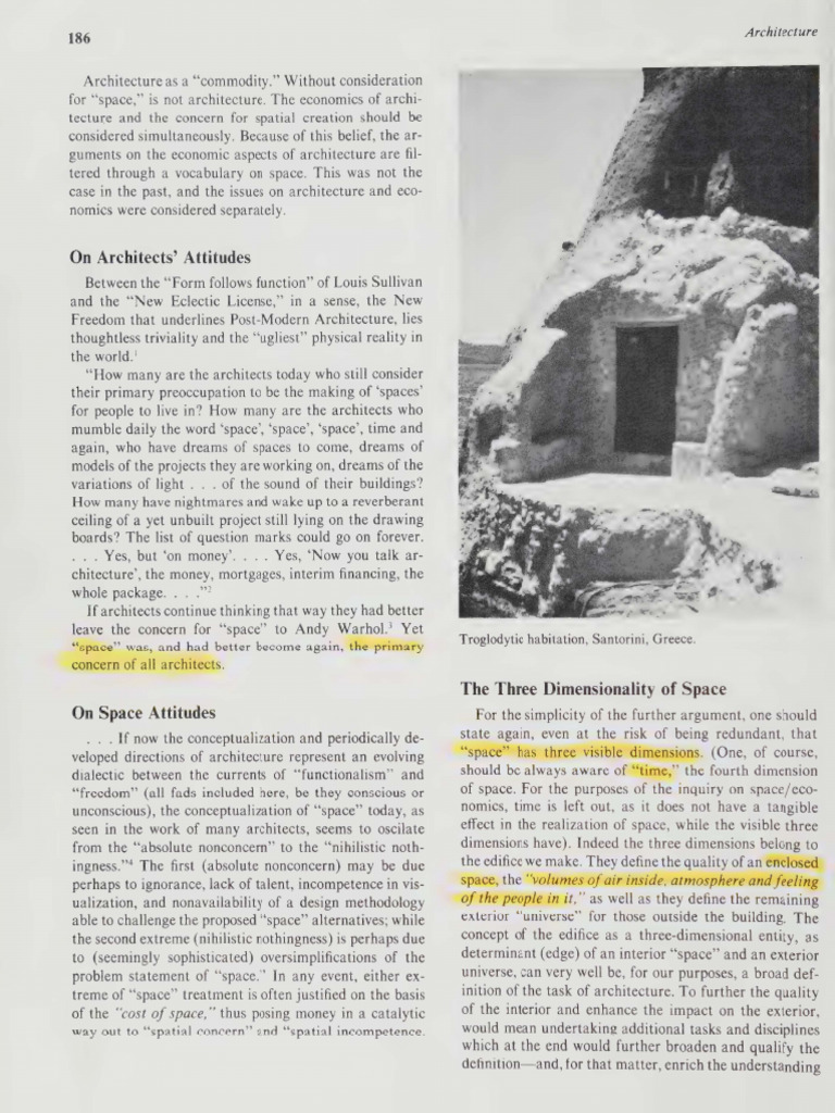 Three Dimensionality of Space - Tangible and Intangible | PDF