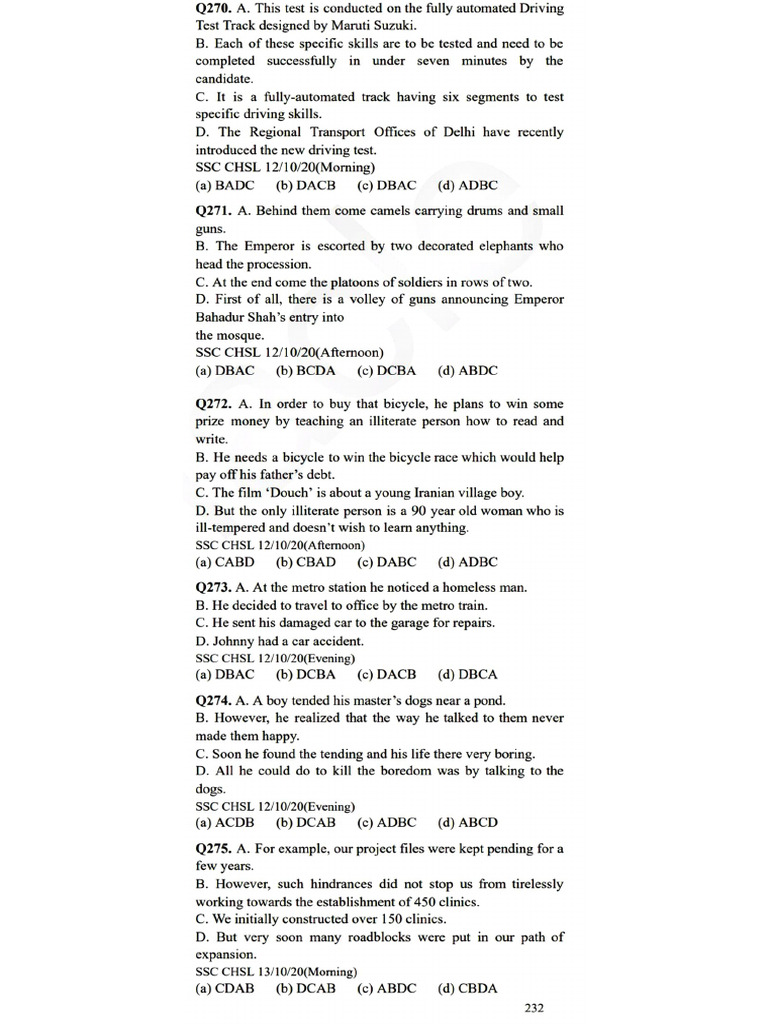 Para Jumbled 3 | PDF