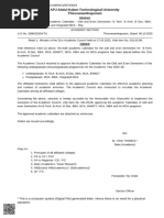 KTU Academic Calendar 2025-26 Overview | PDF | Academic Term | Higher ...
