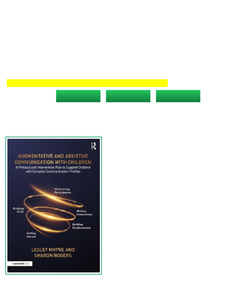 Augmentative and Assistive Communication With Children A Protocol and ...
