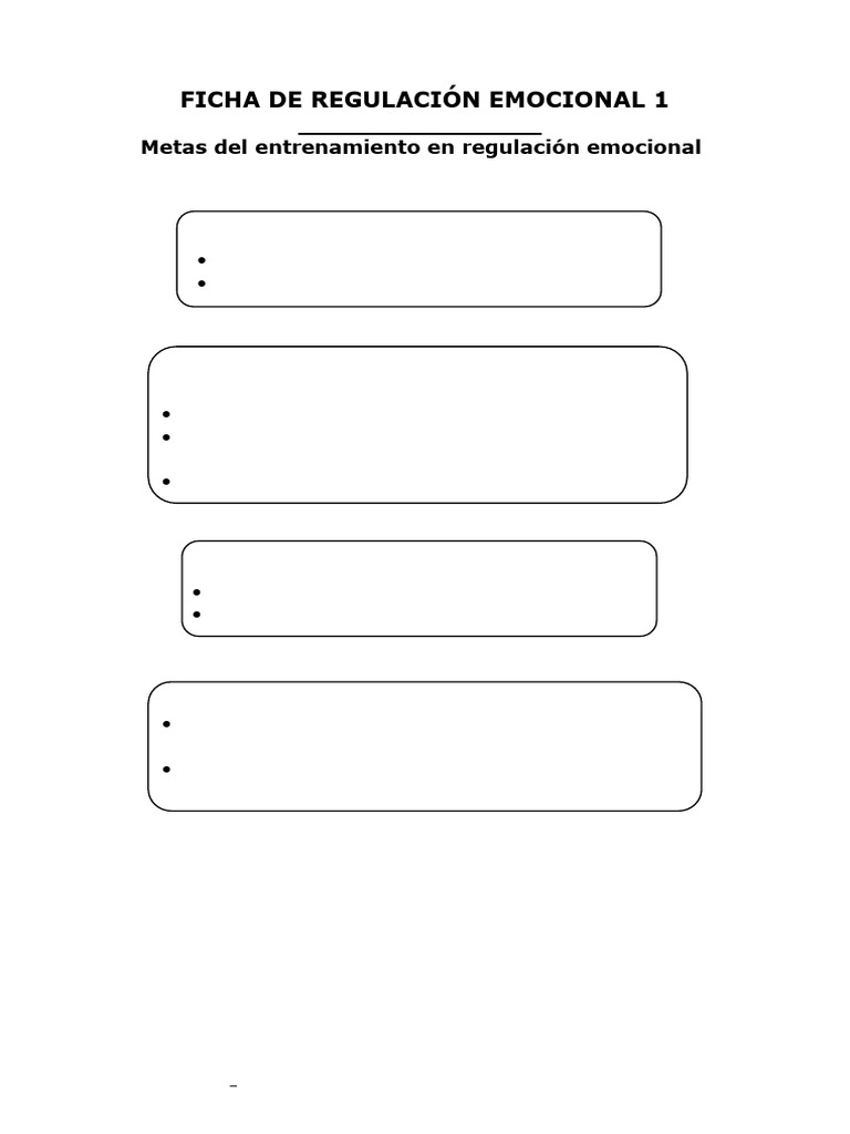 Regulación Emocional | PDF | Las emociones | Autorregulación emocional