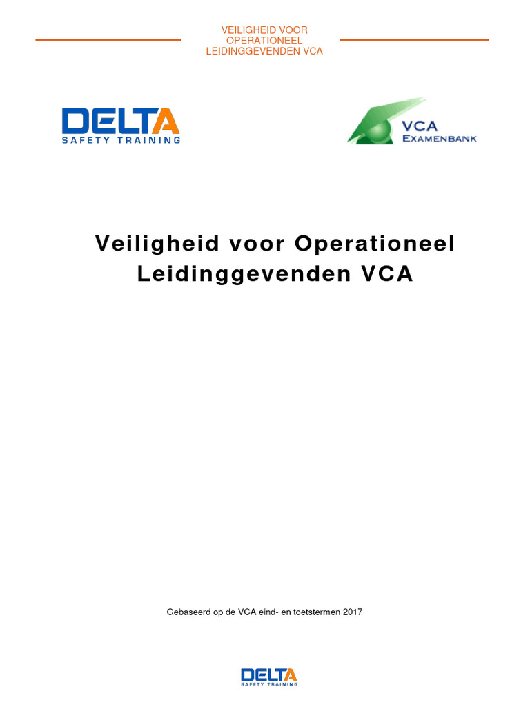 eBook Basisveiligheid VCA 1 | PDF