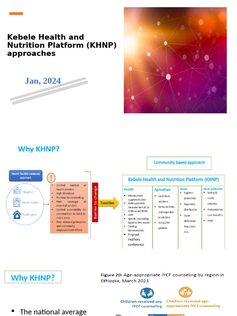 Kebele Health and Nutrition Platform (KHNP) Dce 2023 | PDF