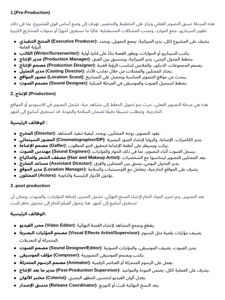 (Pre Production) PDF | PDF