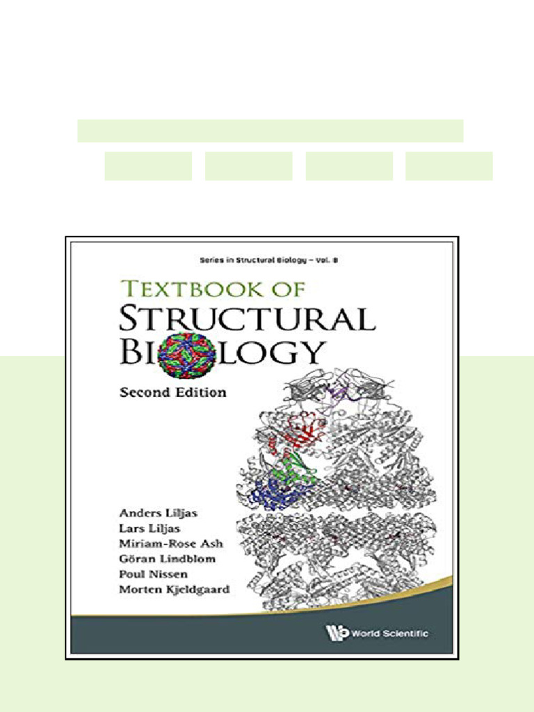 (eBook PDF) Textbook of Structural Biology (Series in Structural ...