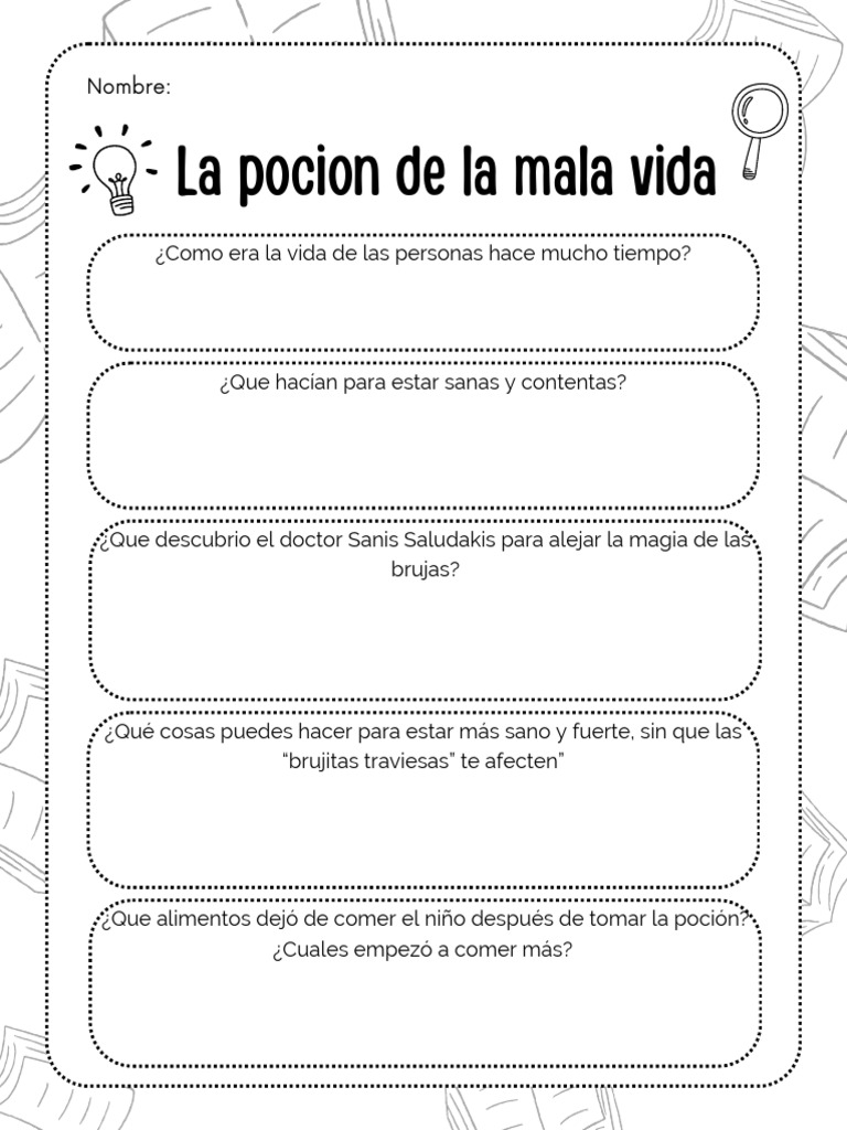 Greyscale Playful Doodle Open-Ended Reading Response Questions ...