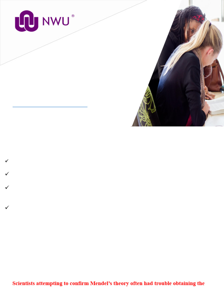 Patterns of Inheritance Study Unit 1 Part C | PDF | Dominance (Genetics ...