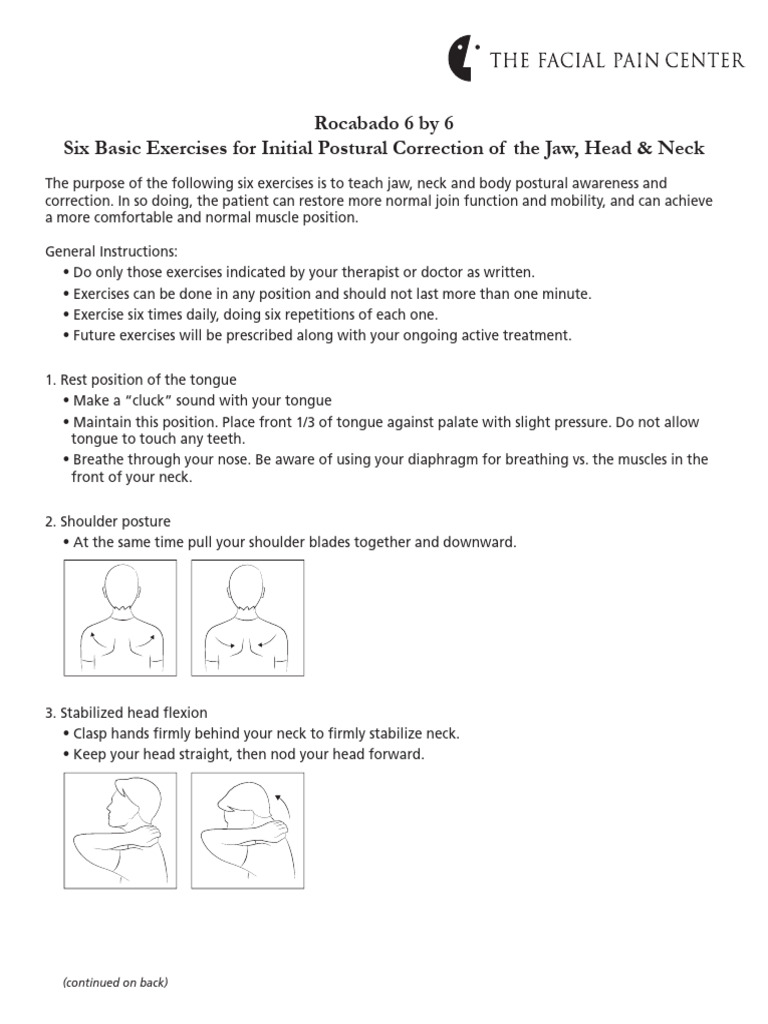Exercice Rocabado 6 by 6 | PDF