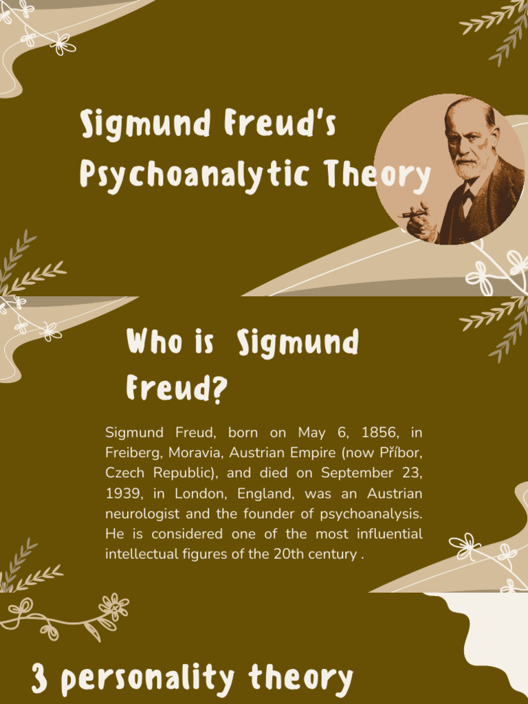 Sigmund Frued | PDF | Sigmund Freud | Psychoanalysis