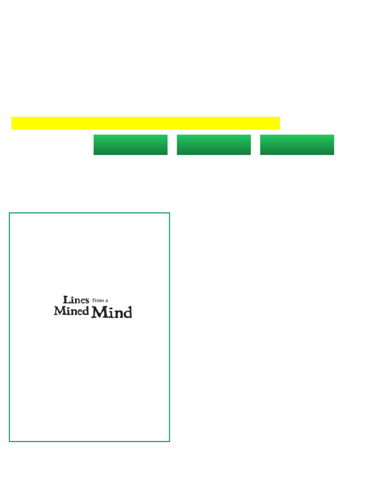 (Ebook) Lines From A Mined Mind The Words of John Trudell by Erdrich ...