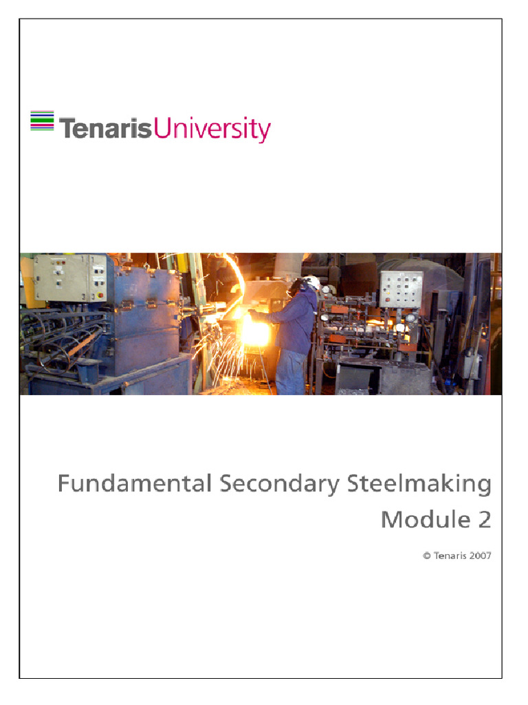 Secondary Metallurgy: Slag & Reactions | PDF | Steelmaking | Chemical ...