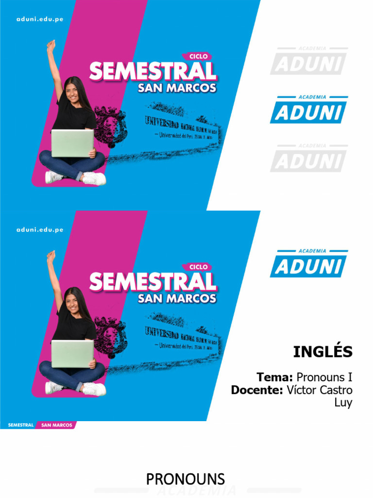 Ssm Ts008 Ig Pronouns i | PDF | Pronoun | Semantics