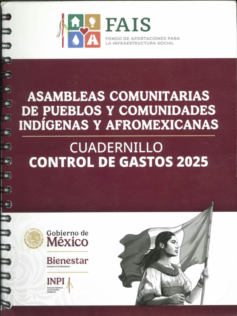 Asambleas Comunitarias de Pueblos y Comunidades Indigenas y Afroamericanas Cuadernillo Control ...