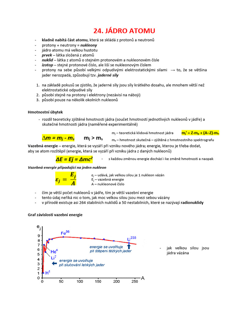 Jádro Atomu | PDF
