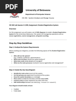 UML Class Diagram for Student System | PDF