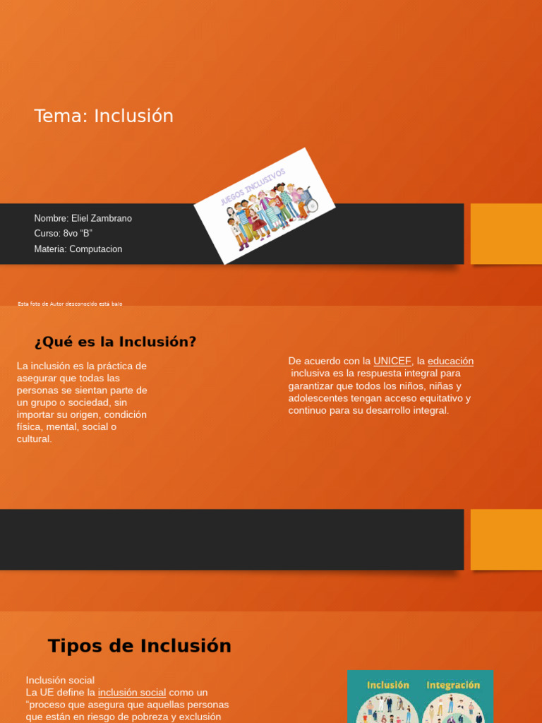 Conceptos Clave sobre Inclusión Social | PDF