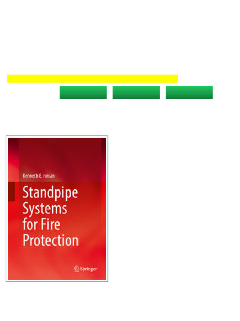 (Ebook) Standpipe Systems For Fire Protection by Kenneth E. Isman (Auth ...
