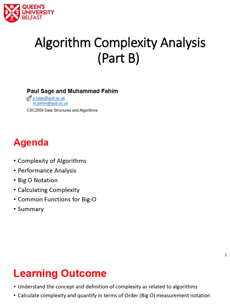 Lecture 7b | PDF | Algorithms | Mathematics
