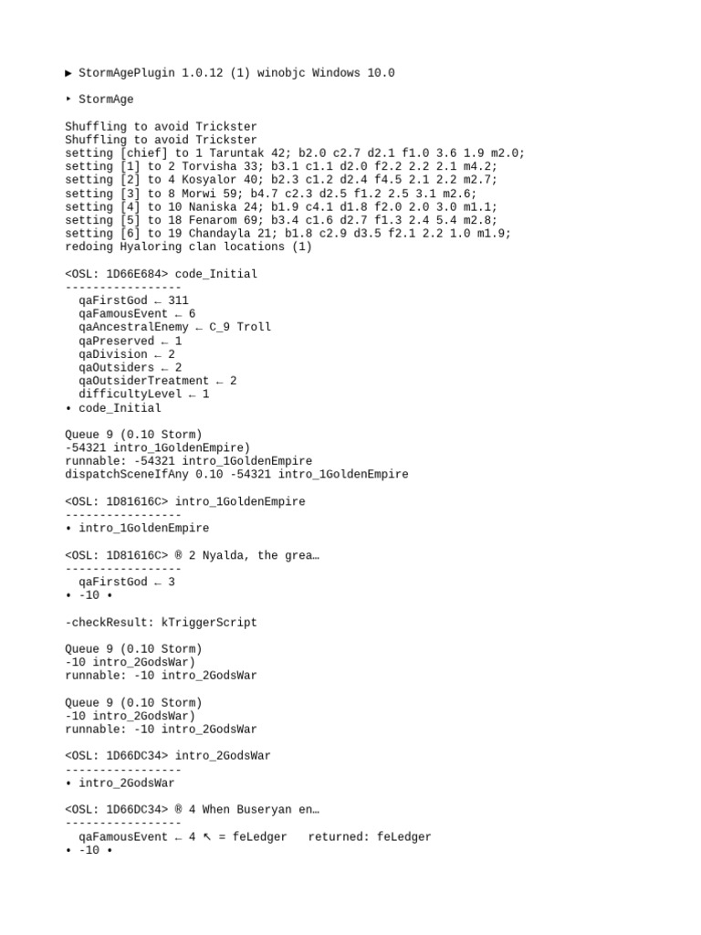 Debug Log | PDF