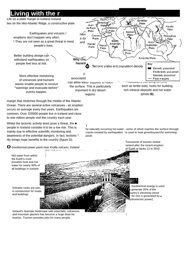 Living With The Risk From Tectonic Hazards | PDF | Volcano | Earthquakes