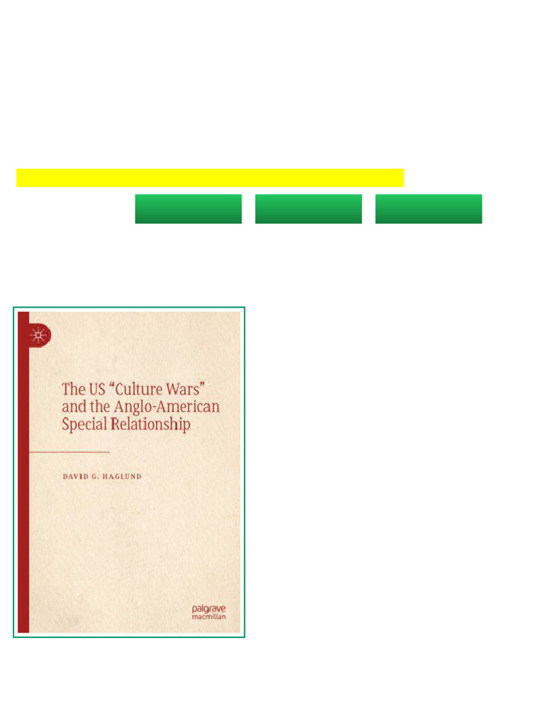 (Ebook) The US "Culture Wars" and The Anglo-American Special ...