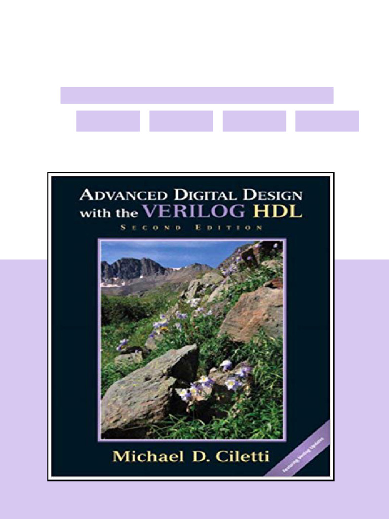 (eBook PDF) Advanced Digital Design with the Verilog HDL 2nd Edition ...
