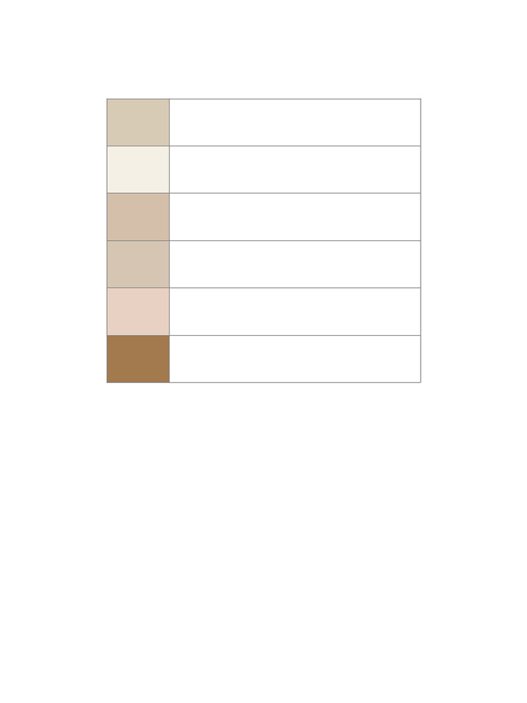 Paleta Cores MDF Freijo | PDF