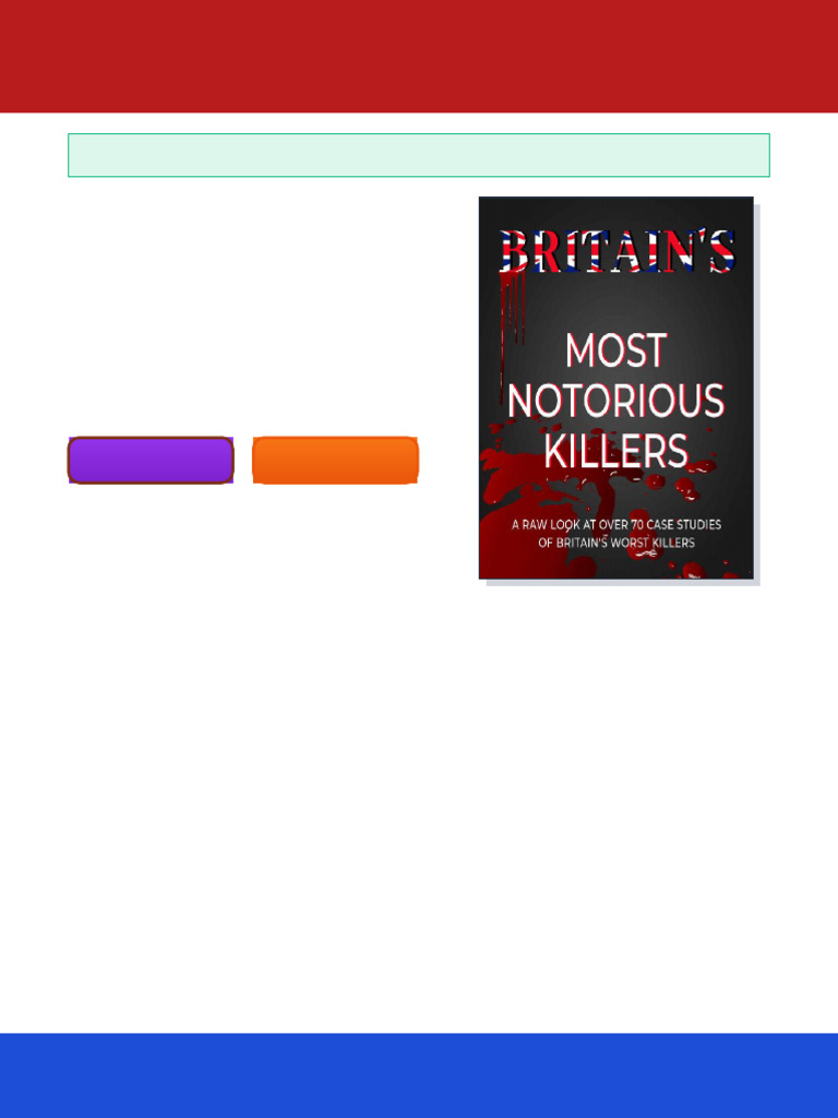 Britain s Most Notorious Killers A Raw Look at Over 70 of the Worst ...
