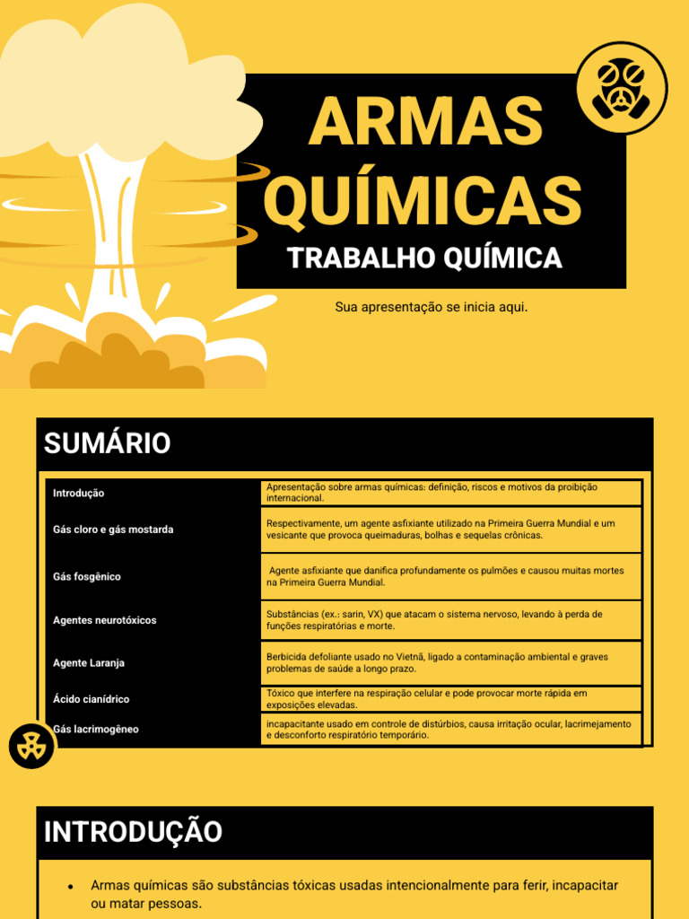 Cópia de Nuclear Attack Warning Procedure by Slidesgo | PDF | Arma ...
